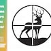 Deer Scope SVG, Deer Svg, Deer Clipart, Hunting Svg, Hunting Clipart ...