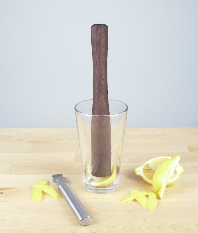 Walnut Muddler: Bartender Tool, Solid Wood - Etsy