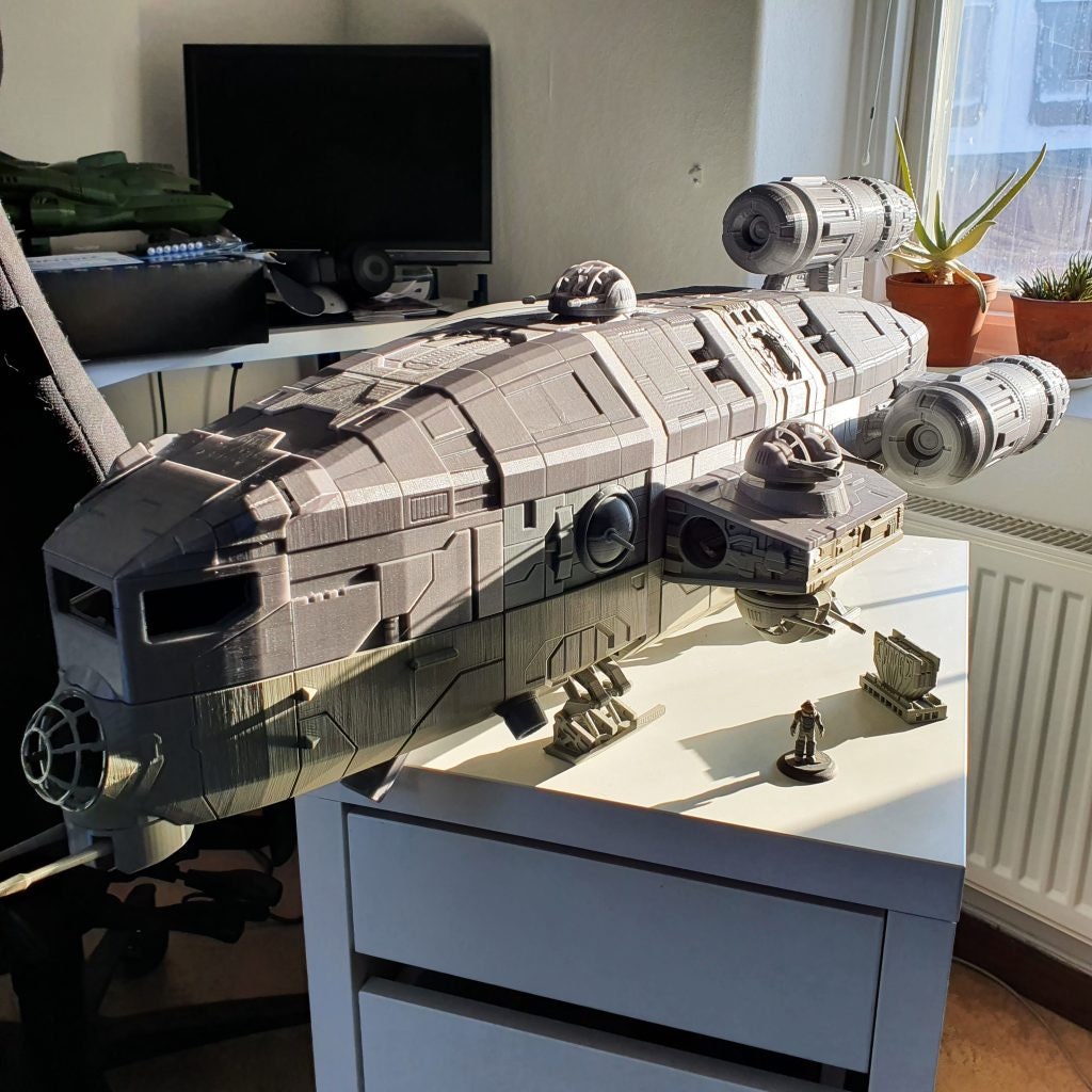Starship Chimera Cerberus - CUSTOM - FREE SHIPPING - Printed, Trimmed ...