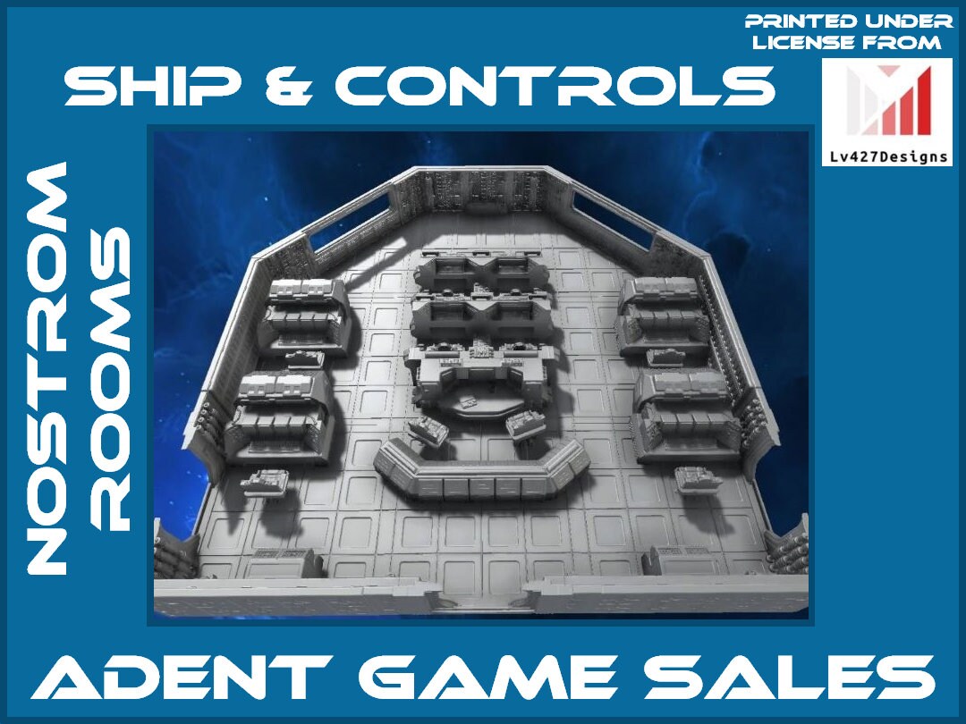 Nostrom Rooms - Ship & Controls - Designs by LV427 Designs - Etsy