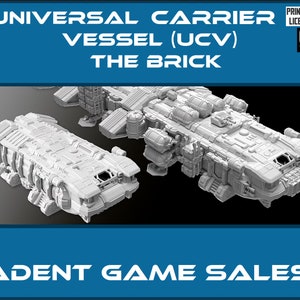 Universal Carrier Vessel (UCV) - Custom - the Brick - FREE SHIPPING ...