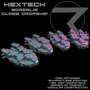 Borealis Class Dropship - HEXTECH Series - Custom - FREE SHIPPING ...