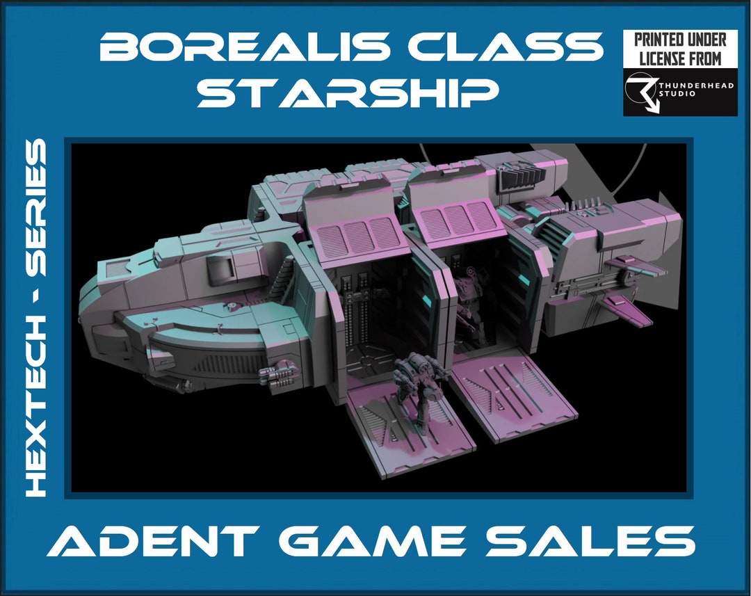 Borealis Class Dropship - HEXTECH Series - Custom - FREE SHIPPING ...