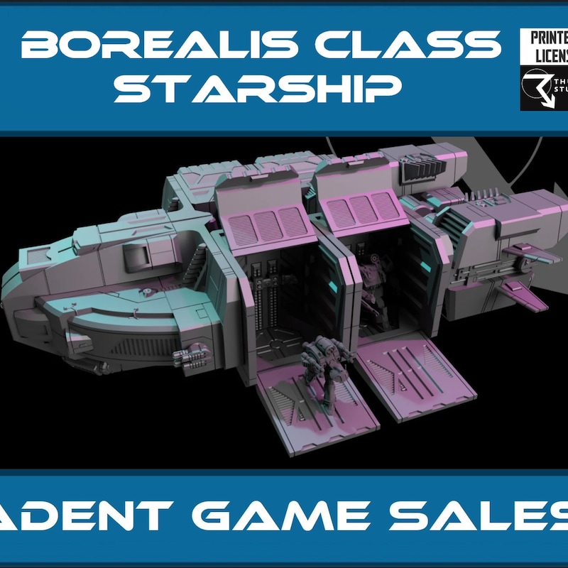 Battletech Miniature Ship - Etsy