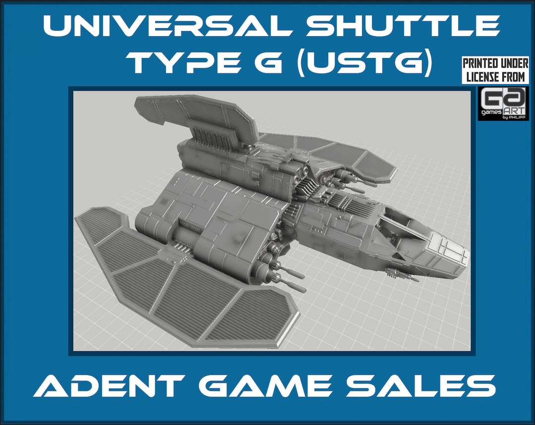 Universal Shuttle Type G - (USTG) - Custom - FREE SHIPPING - Printed ...