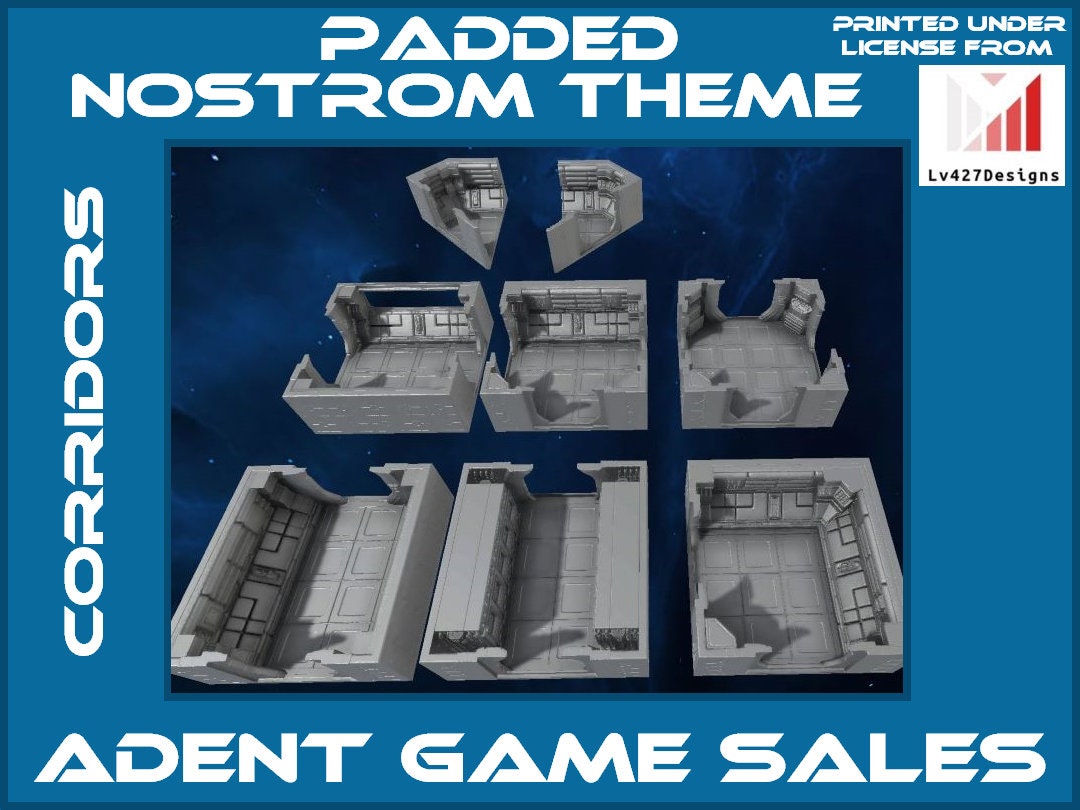 Corridors - Padded Nostrom Theme - Design by LV427 Designs - Etsy