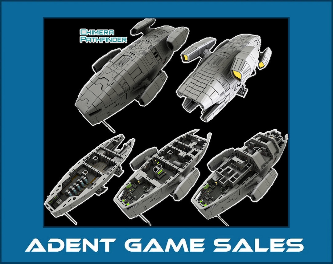 Chimera Pathfinder - CUSTOM - FREE SHIPPING - Printed, Trimmed, and ...