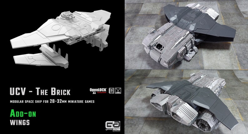 Universal Carrier Vessel (UCV) - Custom - the Brick - FREE SHIPPING ...