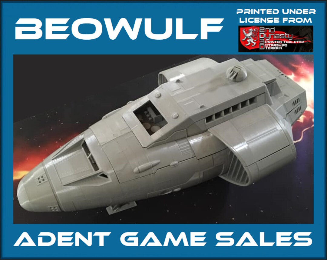 Beowulf - FREE SHIPPING - Printed, Trimmed, and Assembled - Design by ...
