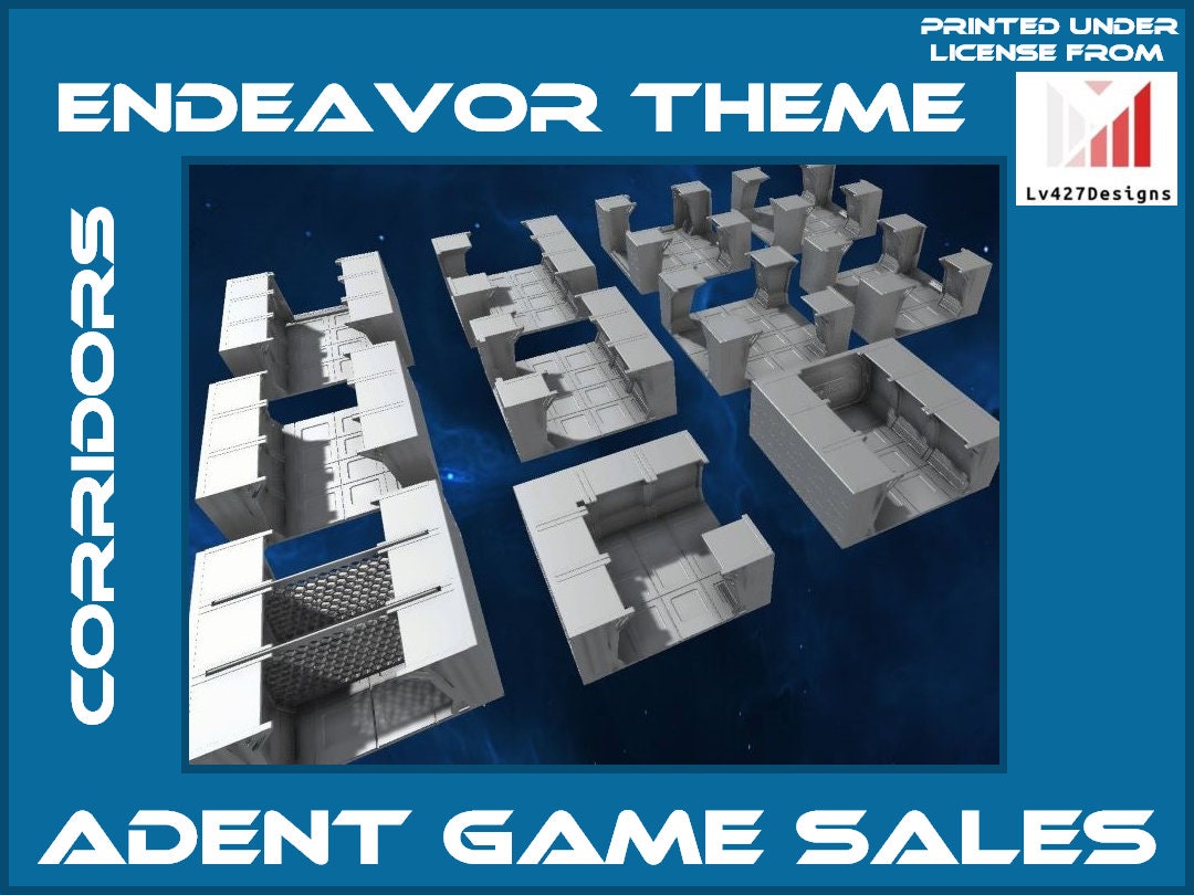 Corridors - Endeavor Theme - Design by LV427 Designs - Etsy