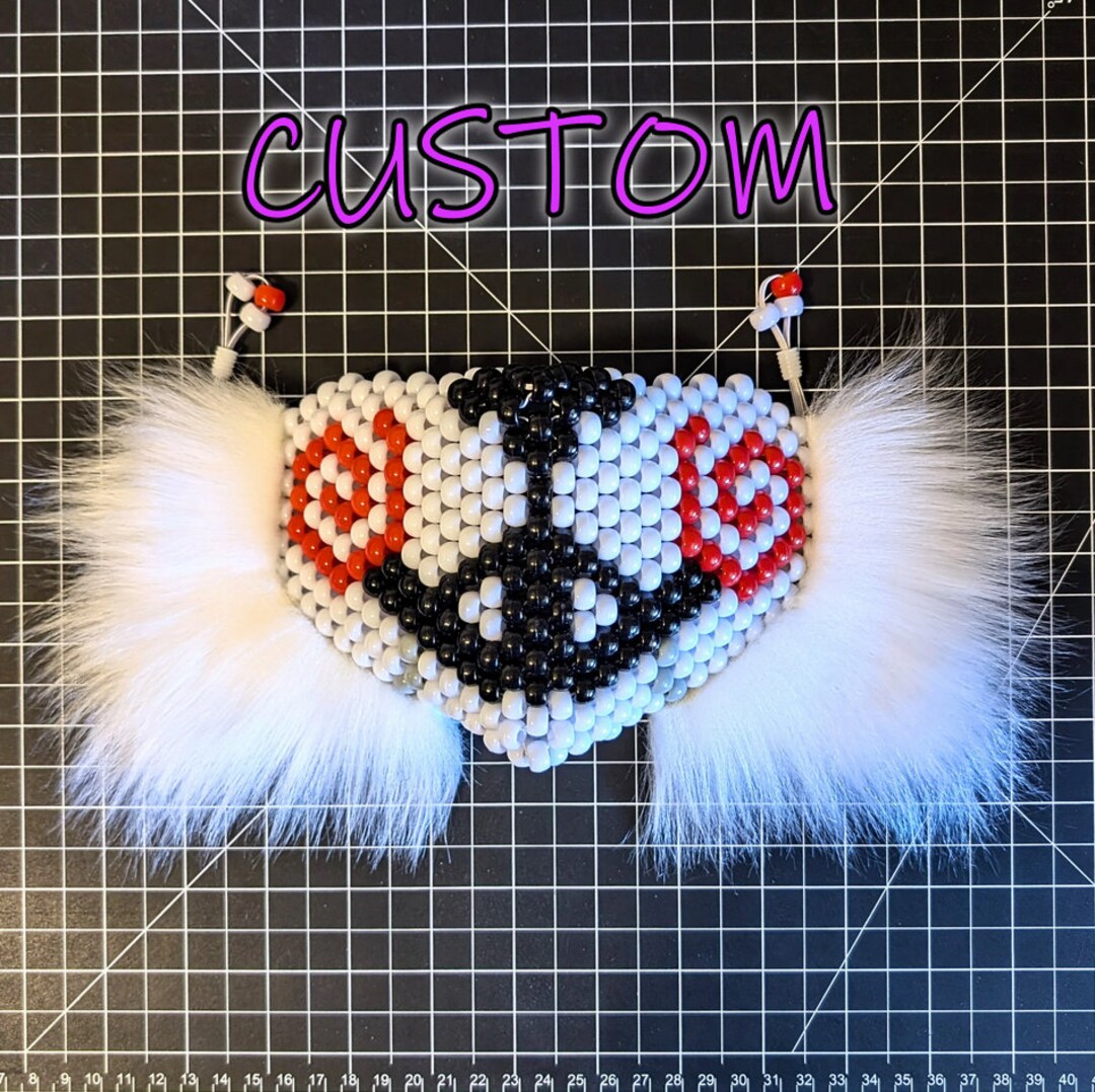 CUSTOM Kandi Animal Mask - Etsy