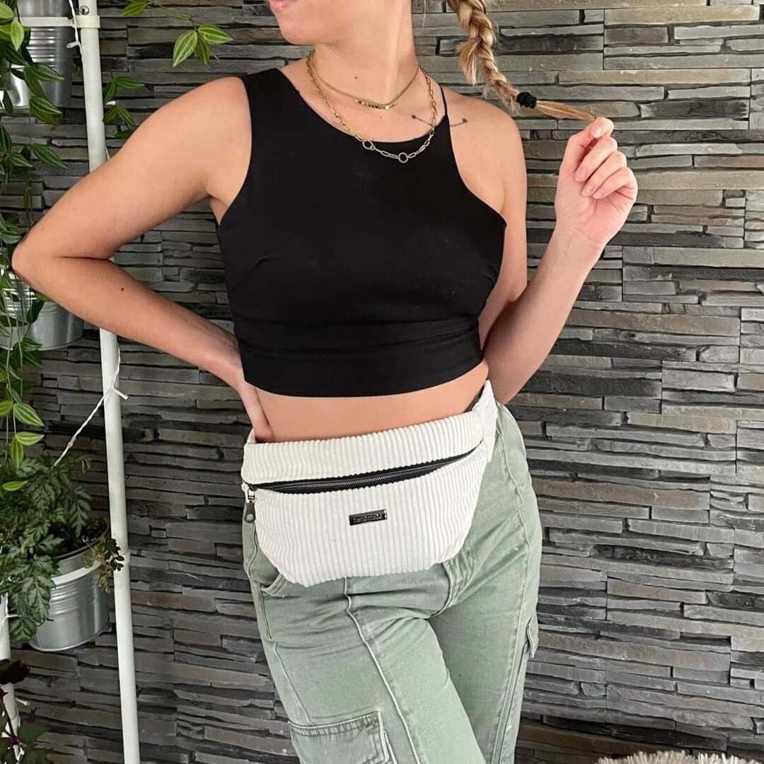 Bum Bag 31 Colors to Choose From Corduroy Customizable Men or Women ...