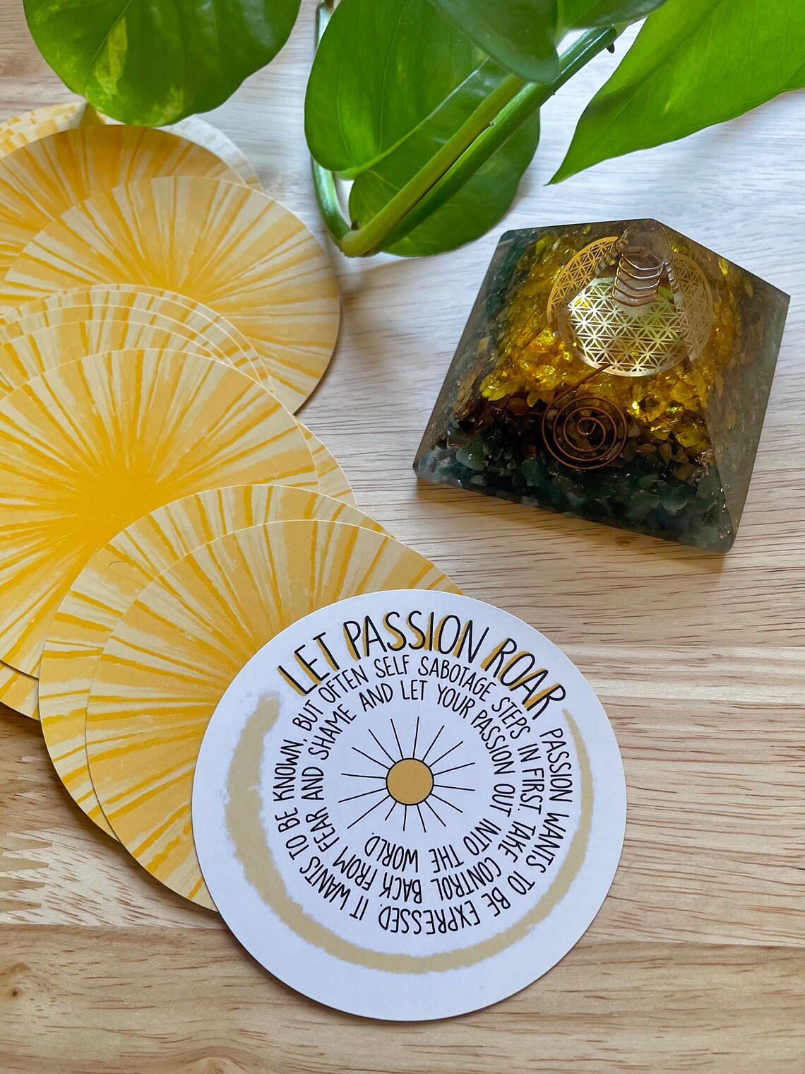 Inner Light Insight Cards Oracle Deck Mantra Meditation | Etsy