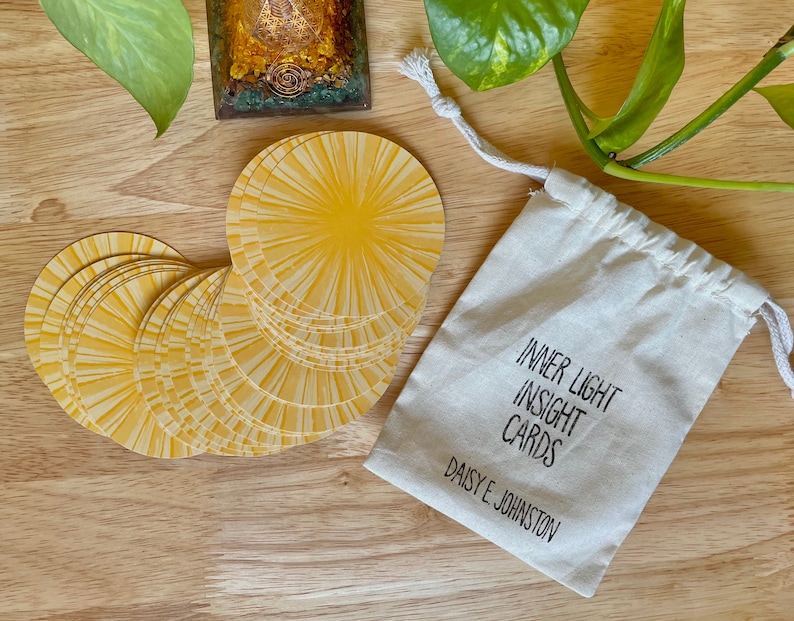 Inner Light Insight Cards Oracle Deck Mantra Meditation | Etsy