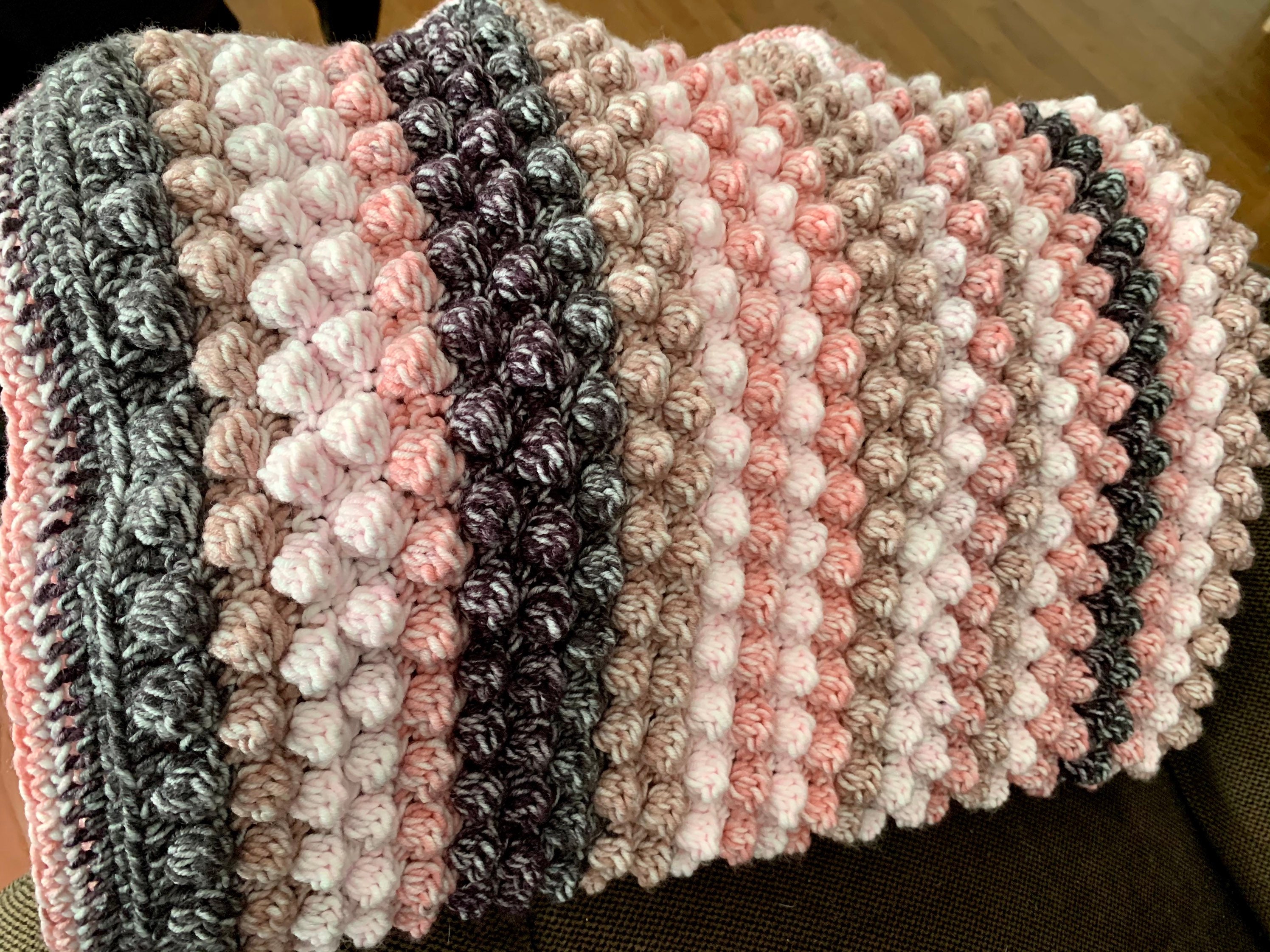 Baby Crochet Puff Stitch Afghan | Etsy