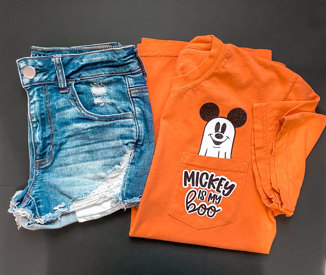 Mick is My Boo Pocket T-Shirt - Etsy Österreich