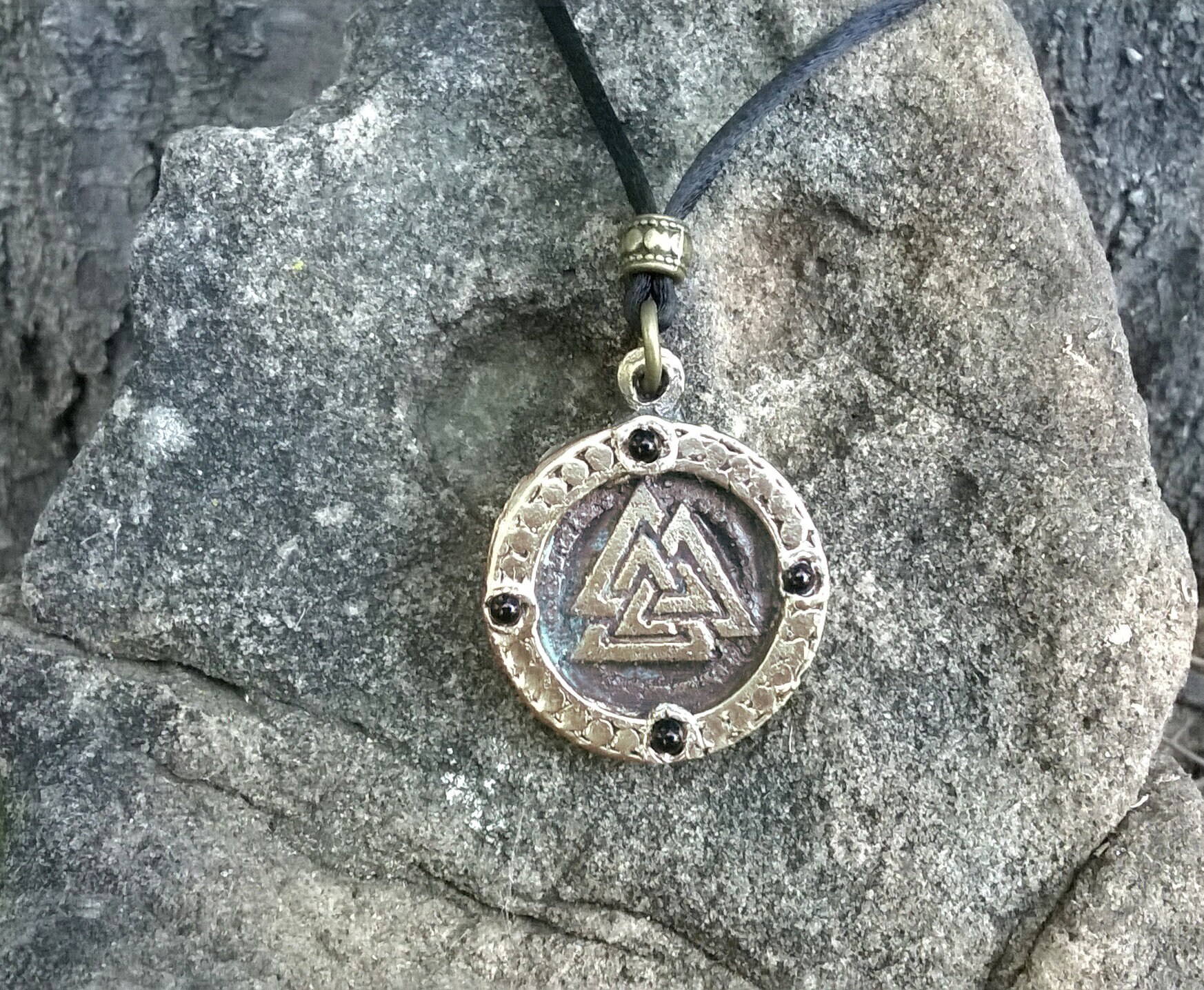 Valknut Odin's Knot Viking Pendant - Etsy