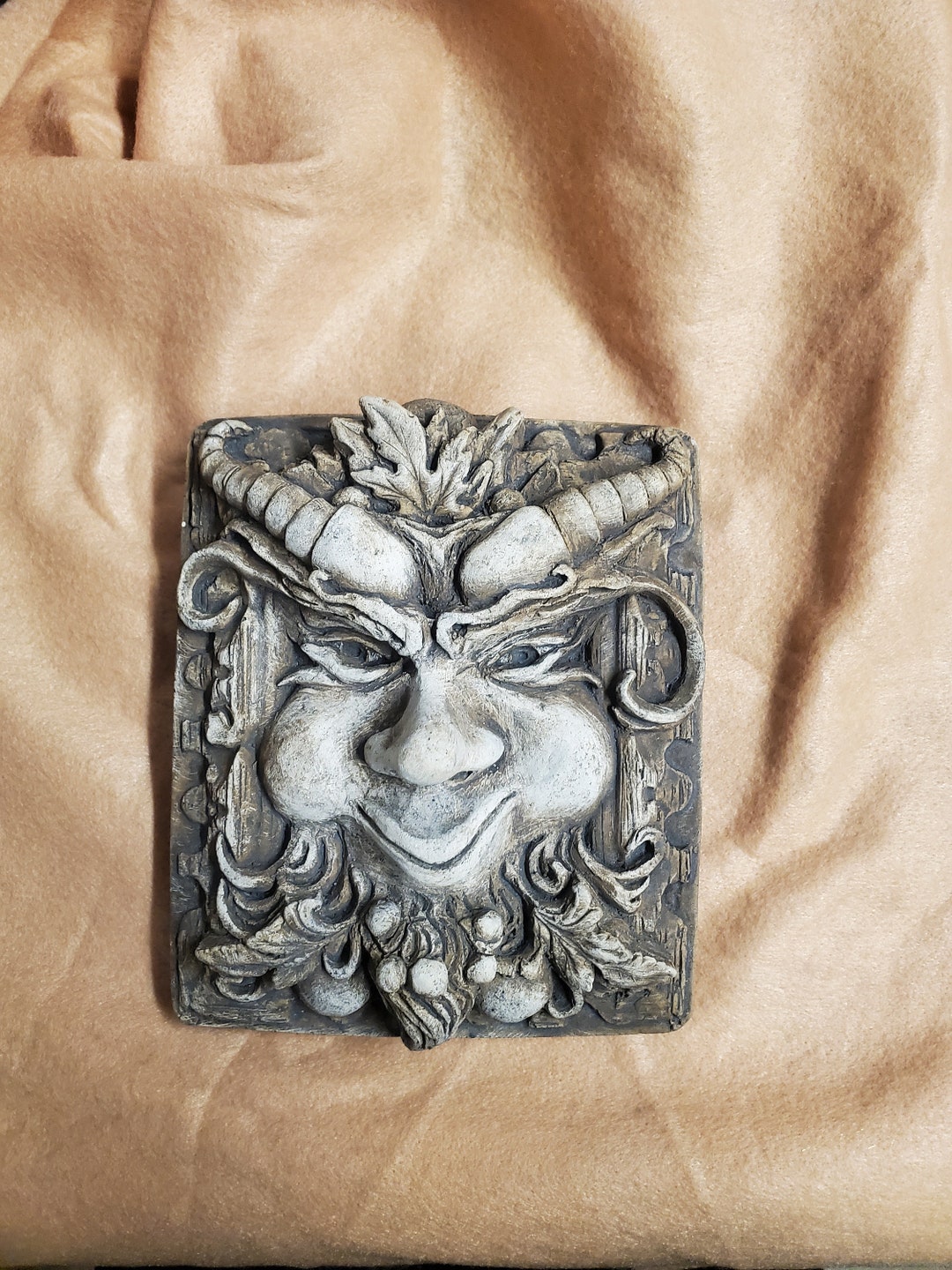 Pan, Lord of the Woods Concrete Wall Sculpture - Etsy