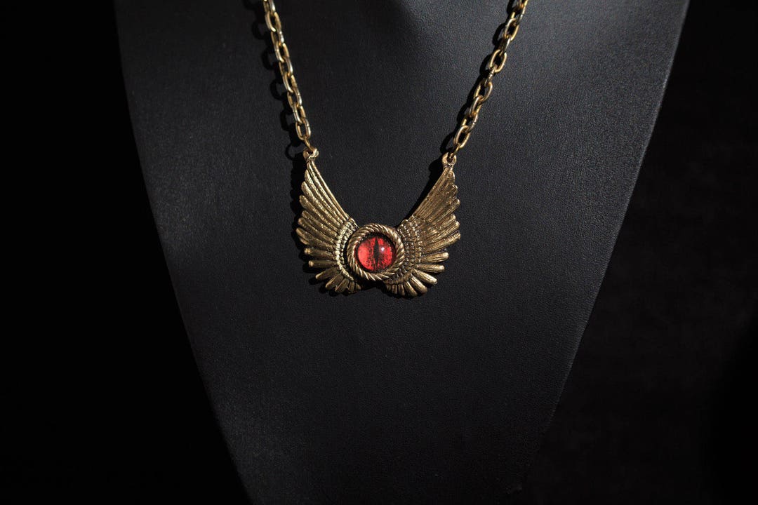 Eye of Varuna Hand Sculpted Bronze Pendant Jewelry - Etsy