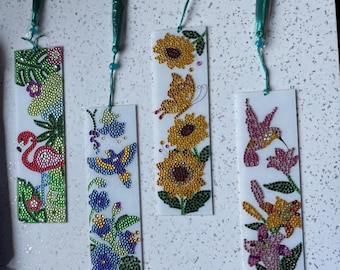 Diamond Painting Art Bookmarks - Etsy
