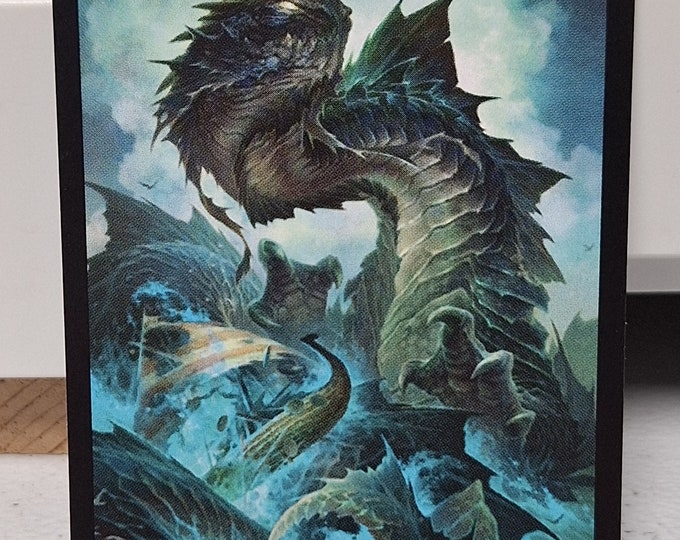 Mtg Koma's Coil 3/3 Double Sided Token Alternative Art - EDH, Commander ...