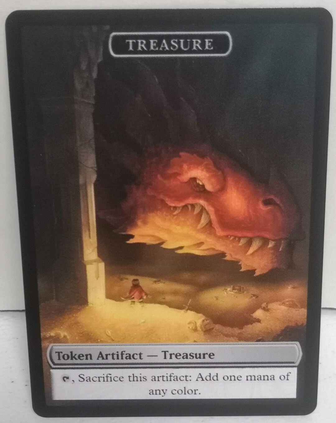 Mtg Treasure Token Double Sided Alternative Art EDH, Commander, Cube ...