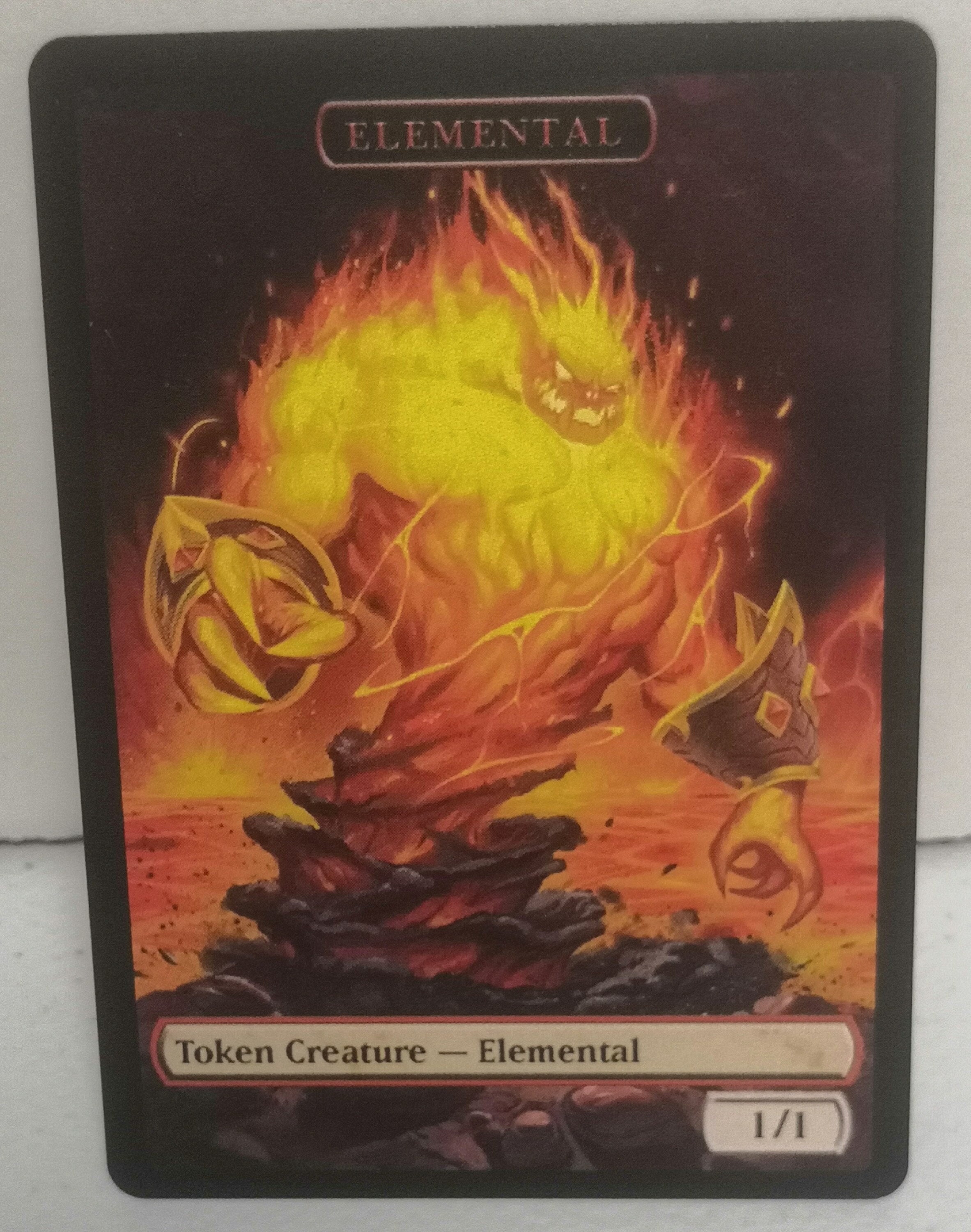 Red Elemental Token 11