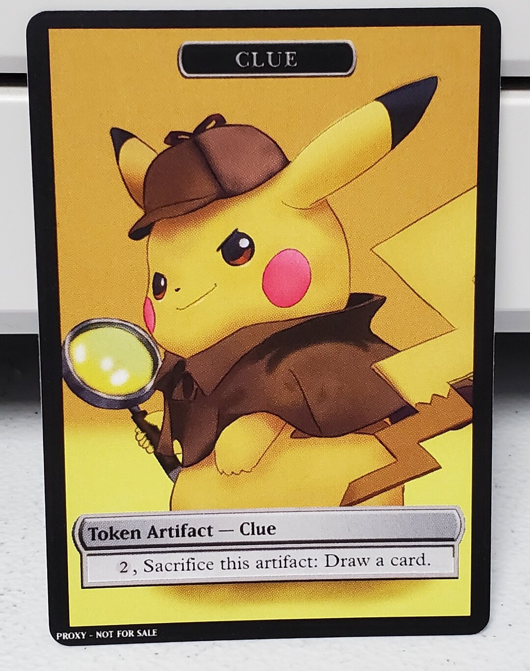 Mtg Clue Double Sided Token Alternative Art EDH, Commander, Cube Draft ...