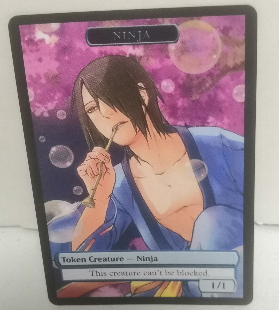 Mtg Ninja 1/1 Double Sided Token Alternative Art EDH - Etsy Australia