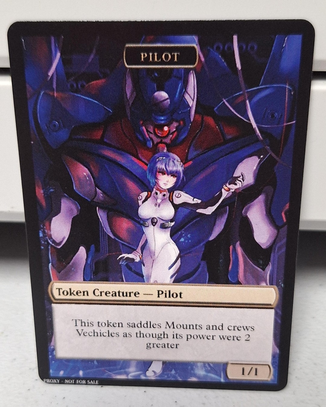 Mtg Pilot 1/1 (colorless) and Vehicle 3/2 Token Alternative Art - EDH ...