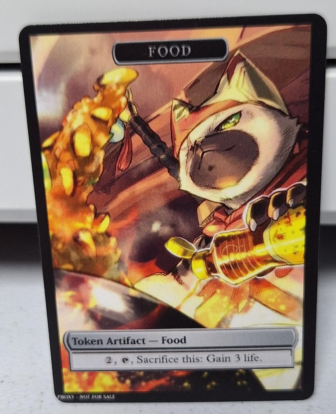 Mtg Monster Hunter Food Double Sided Token Alternative Art - EDH ...