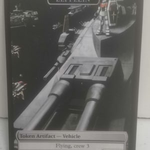 Mtg Zeppelin 5/5 Double Sided Token Alternative Art EDH, Commander ...