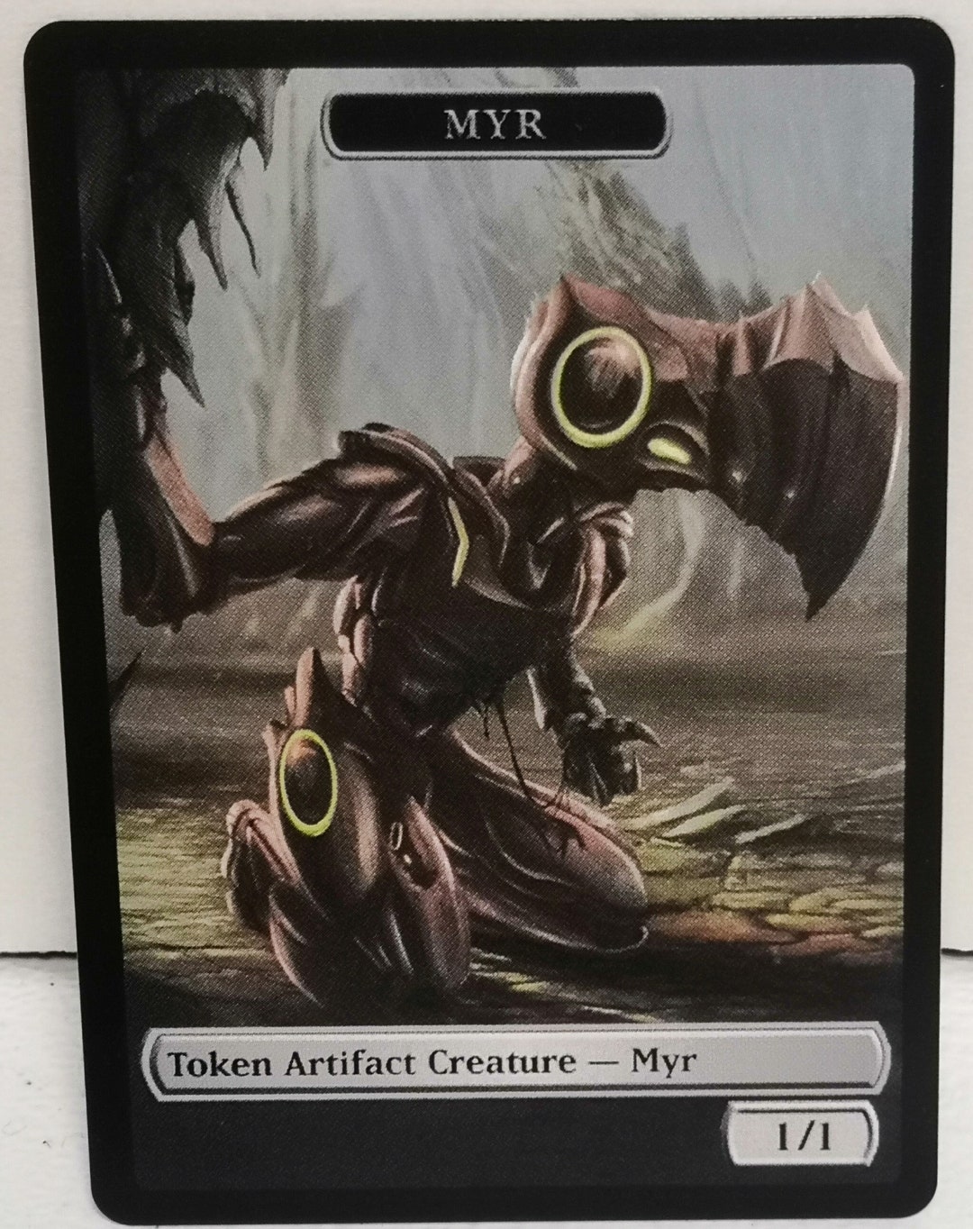 Mtg Myr 1/1 Token Double Sided Alternative Art EDH, Commander, Cube ...