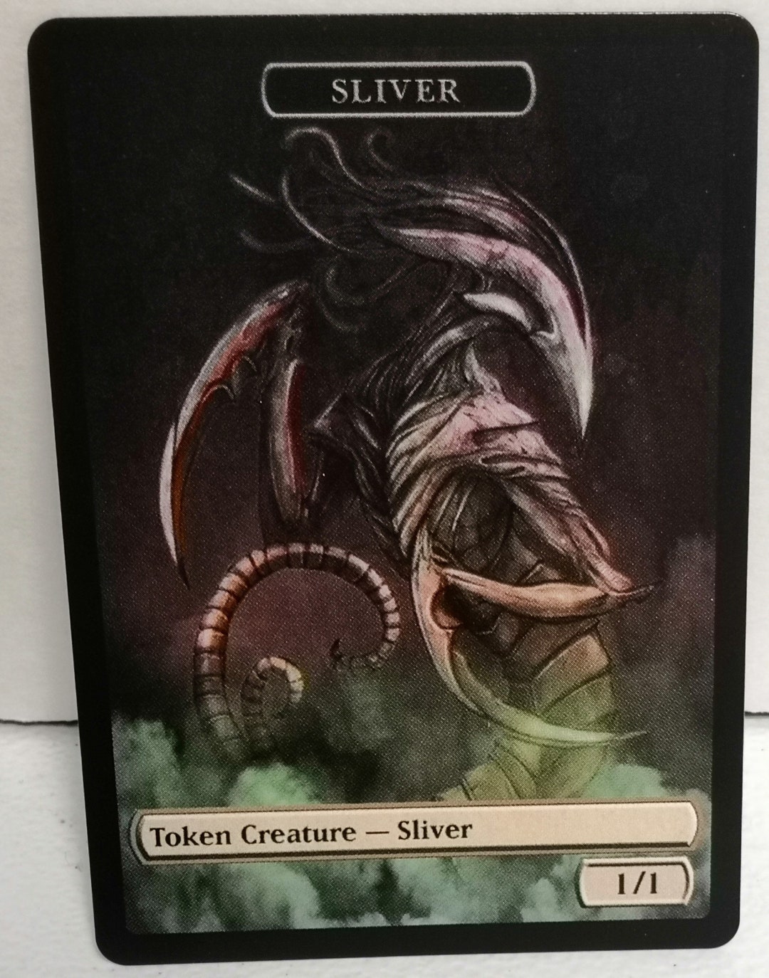 Mtg Sliver 1/1 Token Double Sided Alternative Art EDH, Commander, Cube ...