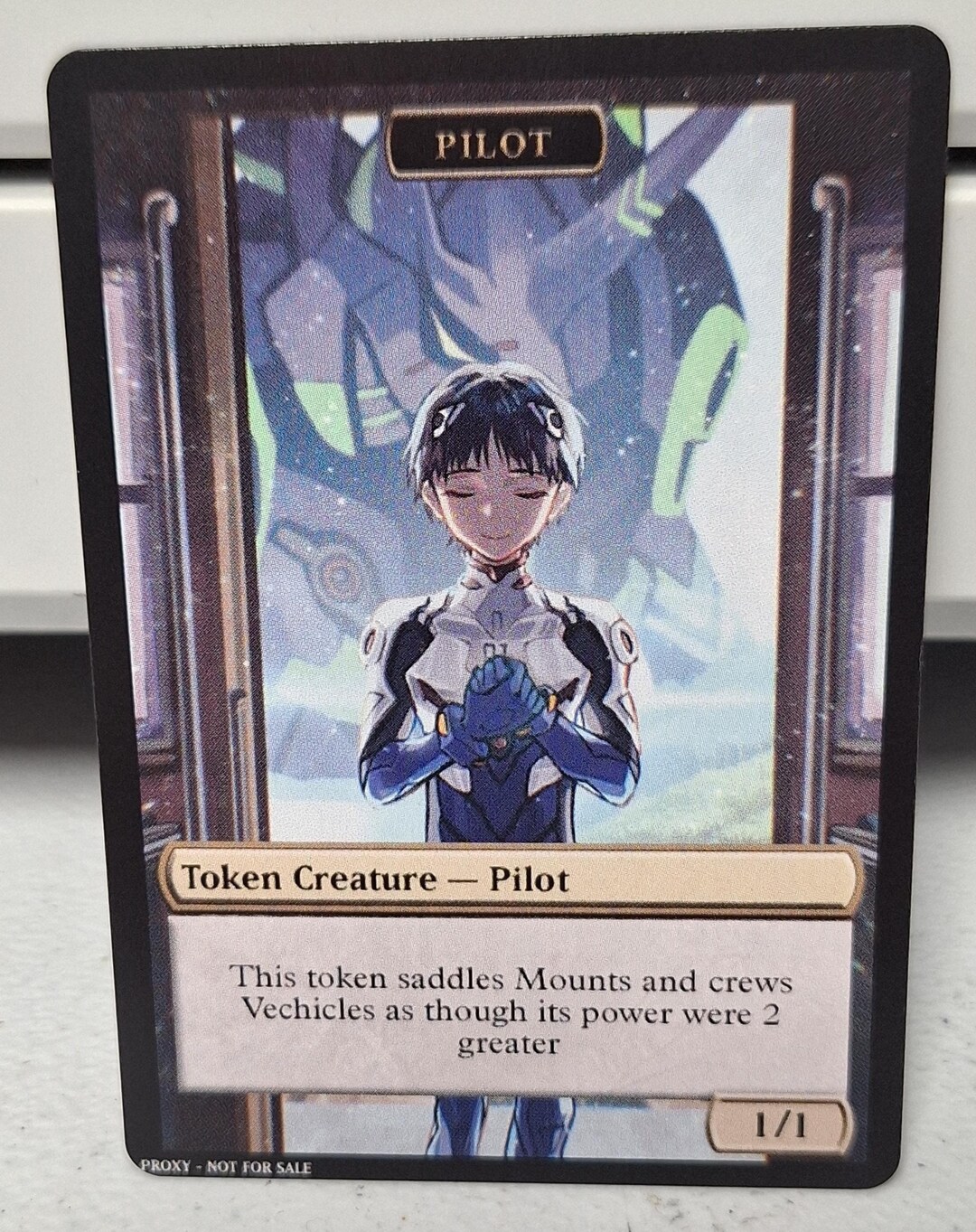 Mtg Pilot 1/1 (colorless) and Vehicle 3/2 Token Alternative Art - EDH ...