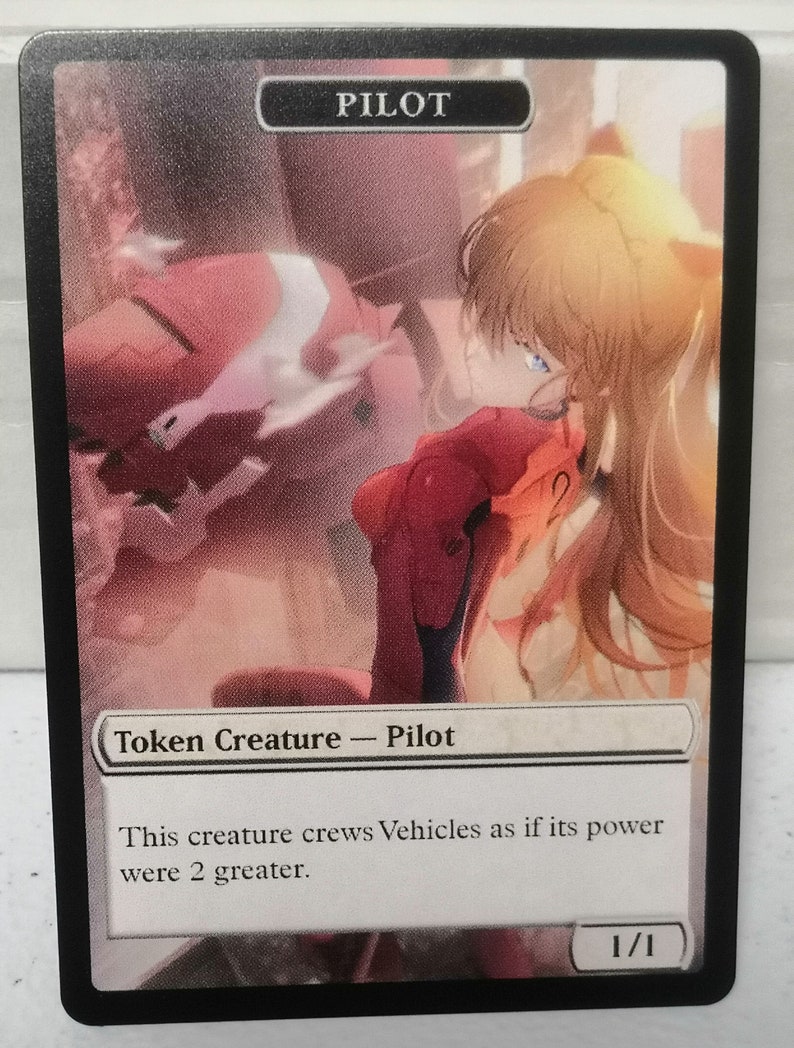 Mtg Pilot 1/1 Double Sided Token Alternative Art EDH - Etsy Singapore