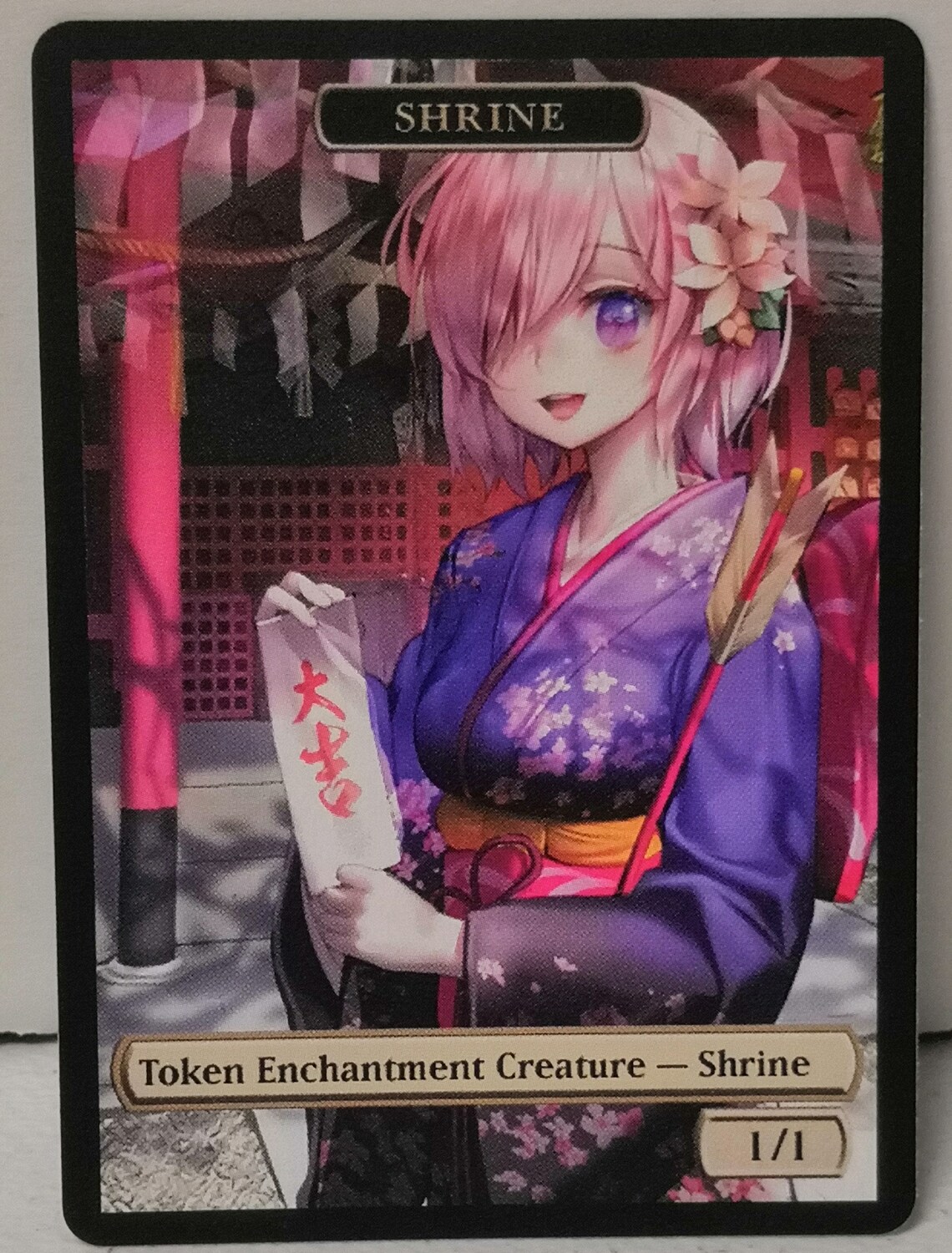 Mtg Shrine 1/1 Doublesided Token Alternative Art EDH - Etsy