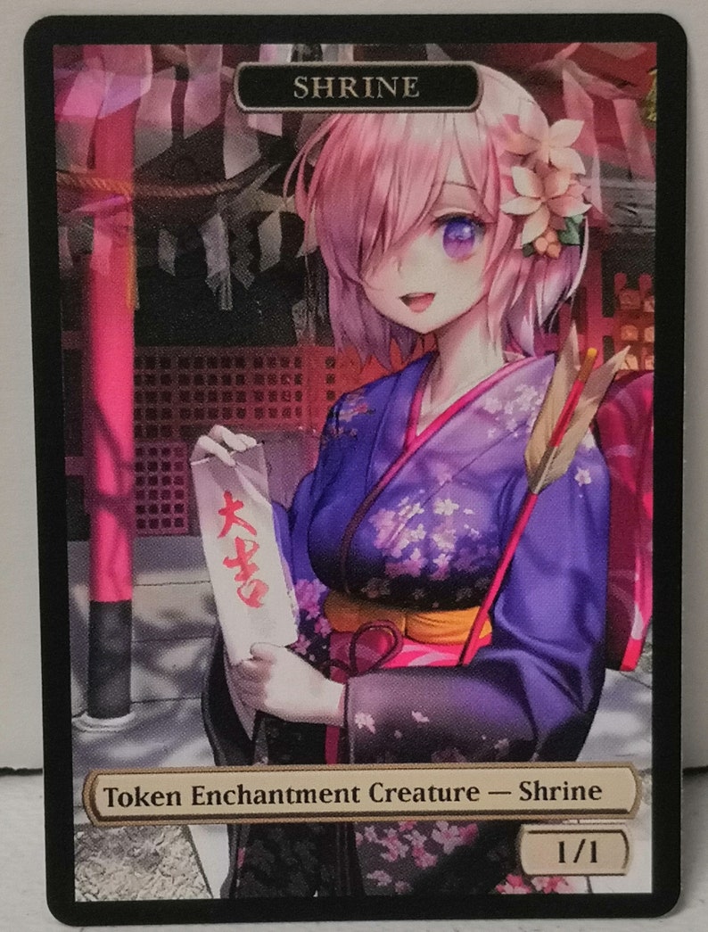 Mtg Shrine 1/1 Doublesided Token Alternative Art EDH - Etsy