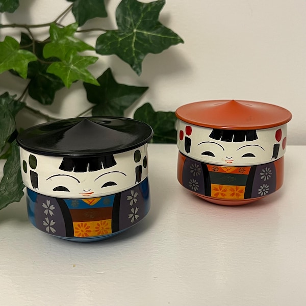Japanese Kokeshi Box - Etsy