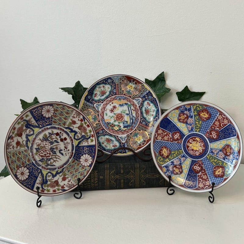 Japanese Imari 6 Plate - Etsy