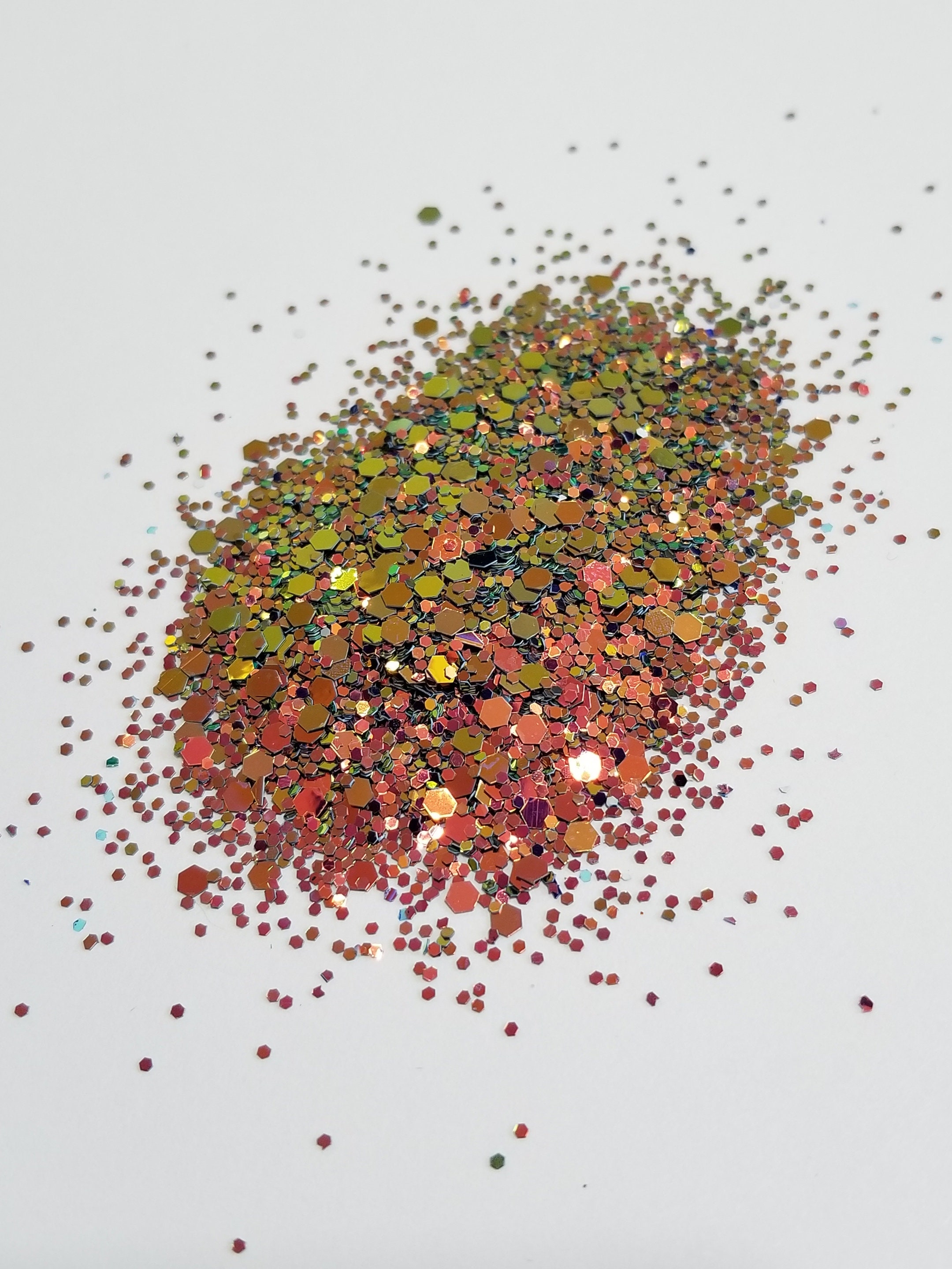 Rainbow Dust Custom Glitter Mix - Available in 1 oz - Color Shifting