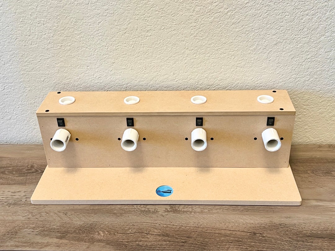 Compact Four Cup Turner With Drying Rack - 5-6 Rpm - 4 Cup Turner for ...