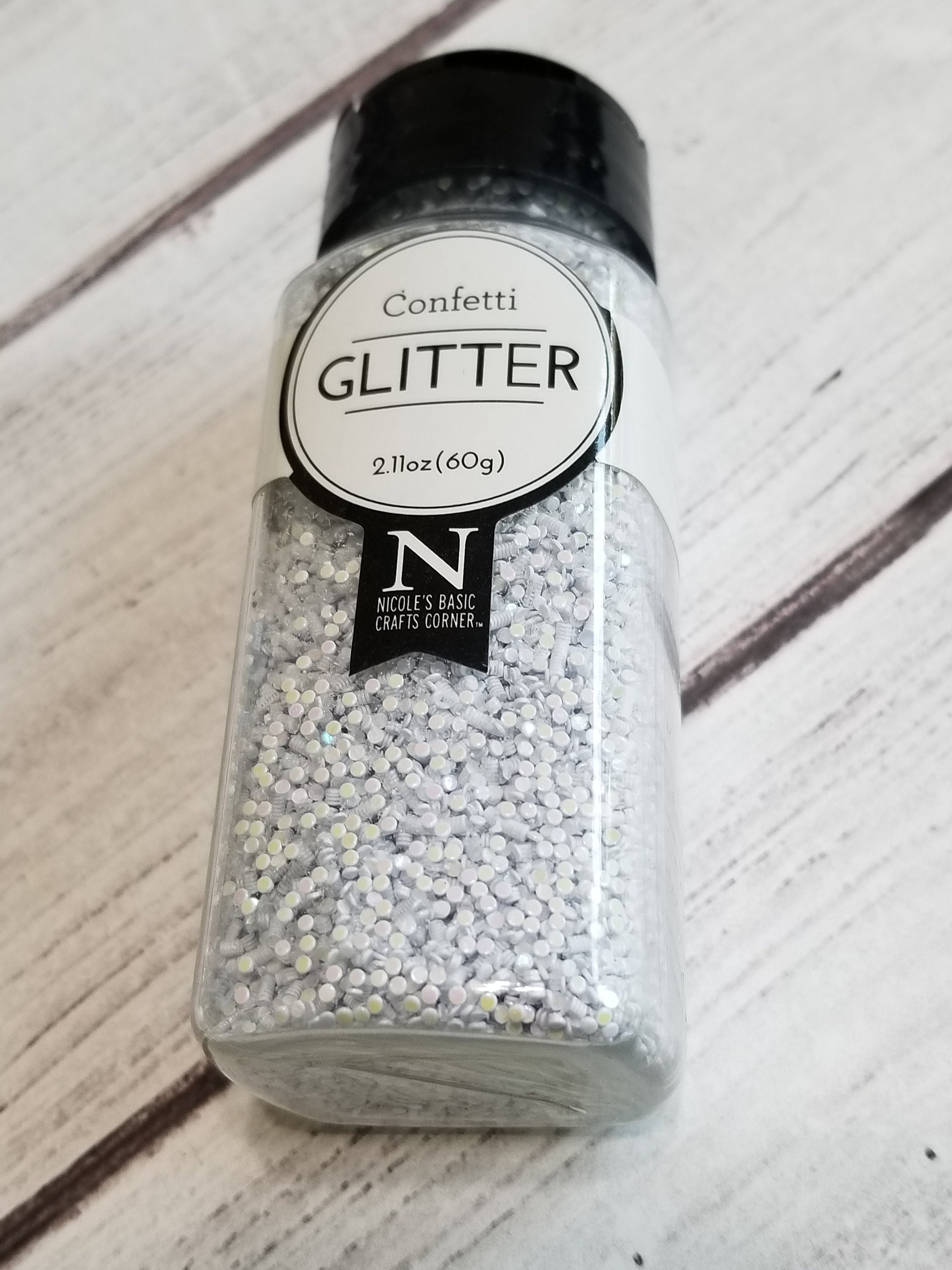 Iridescent Circle Glitter - 2.11 oz