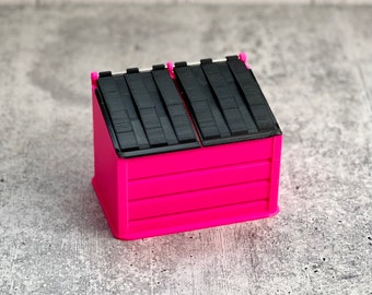 Desktop Weeding Dumpster / Waste Bin - Rainbow - Etsy