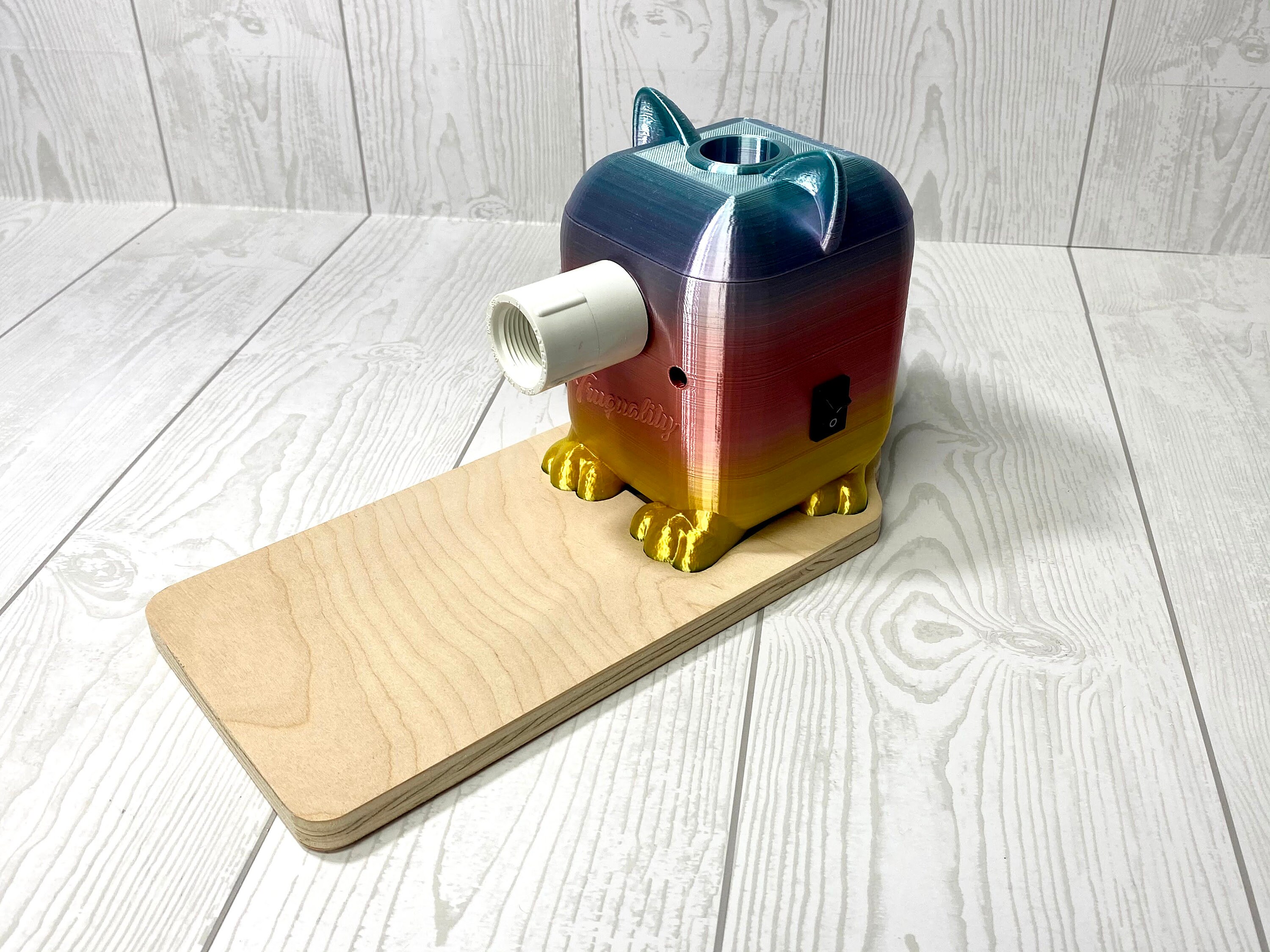 Cat Single Cup Turner - 3D Printed - One Cup Turner for Making Glitter ...