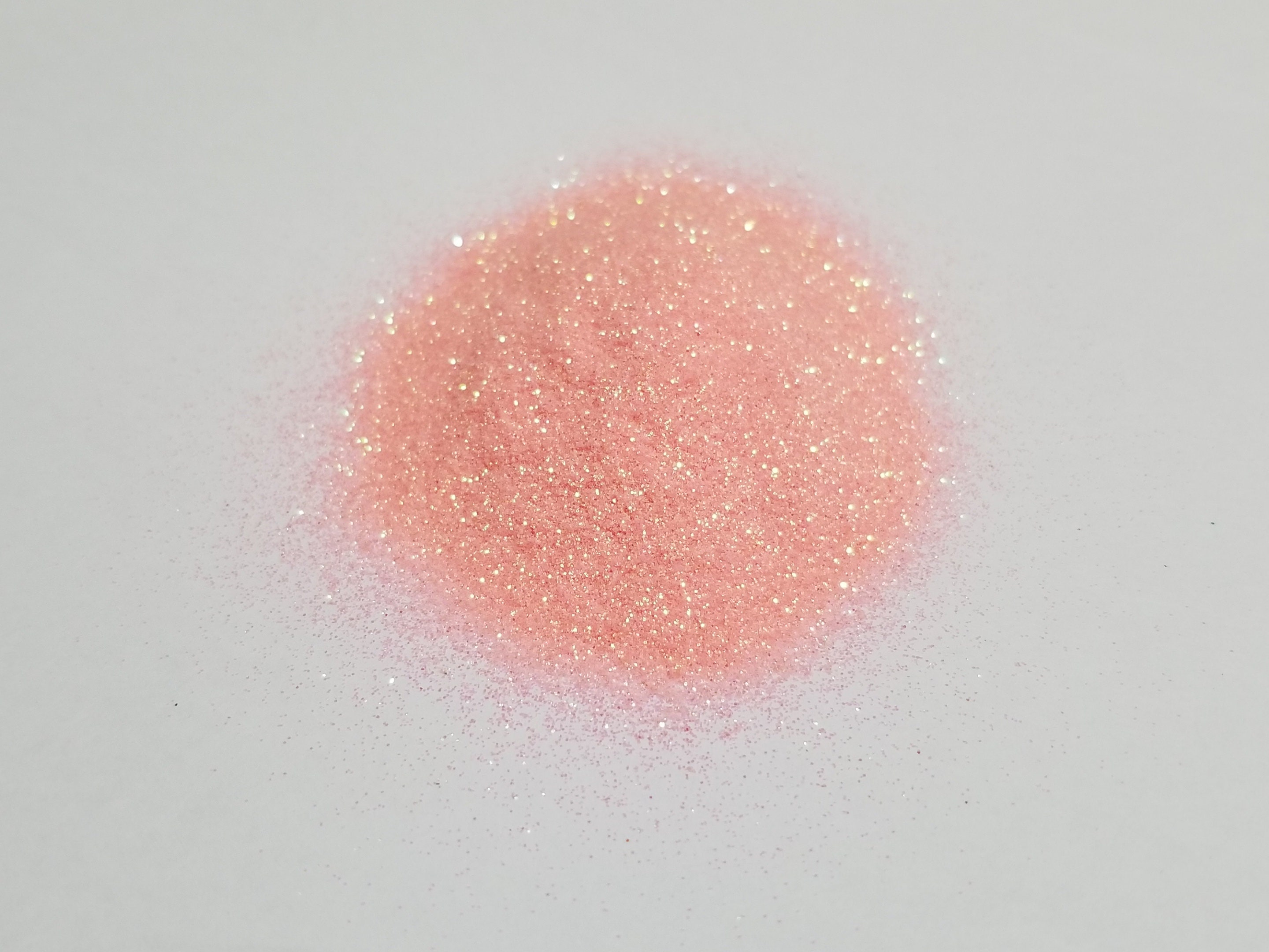 Peach Custom Glitter Mix - Available in 1,2, or 4 oz - Polyester ...