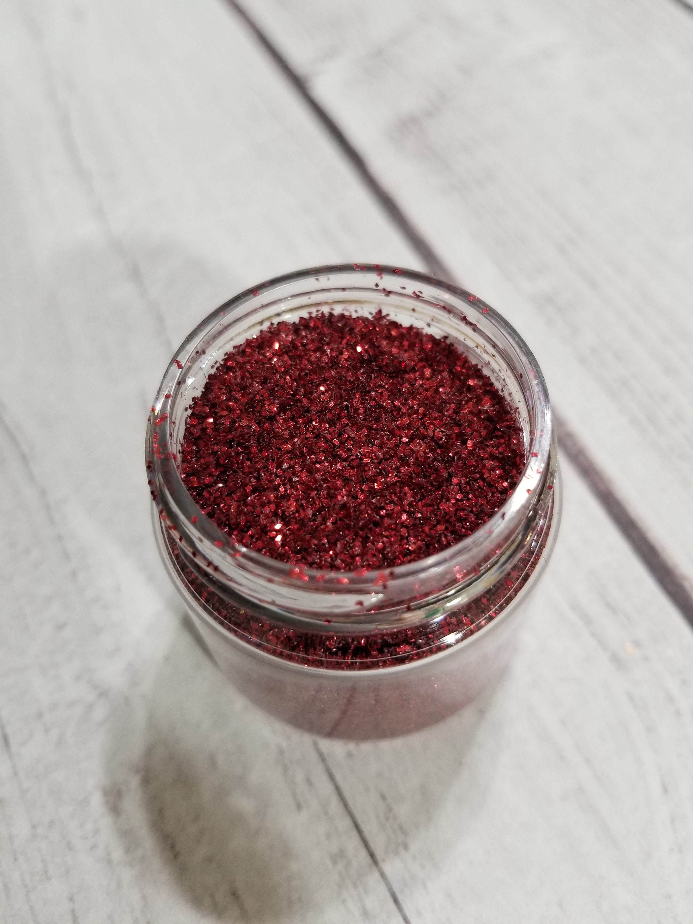 Ruby Red Glitter - 1 oz