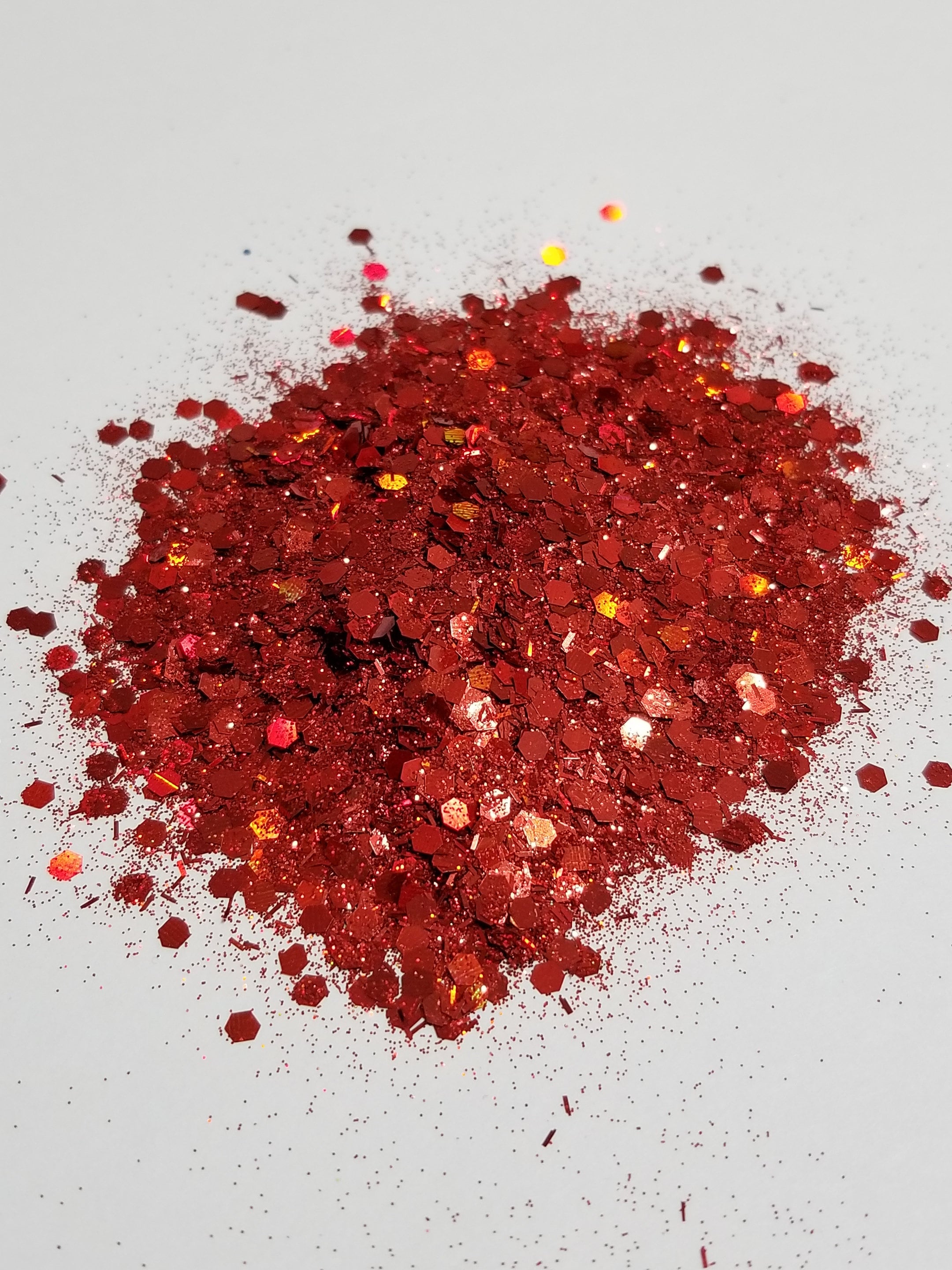 Cardinal Custom Glitter Mix - Available in 1,2, or 4 oz