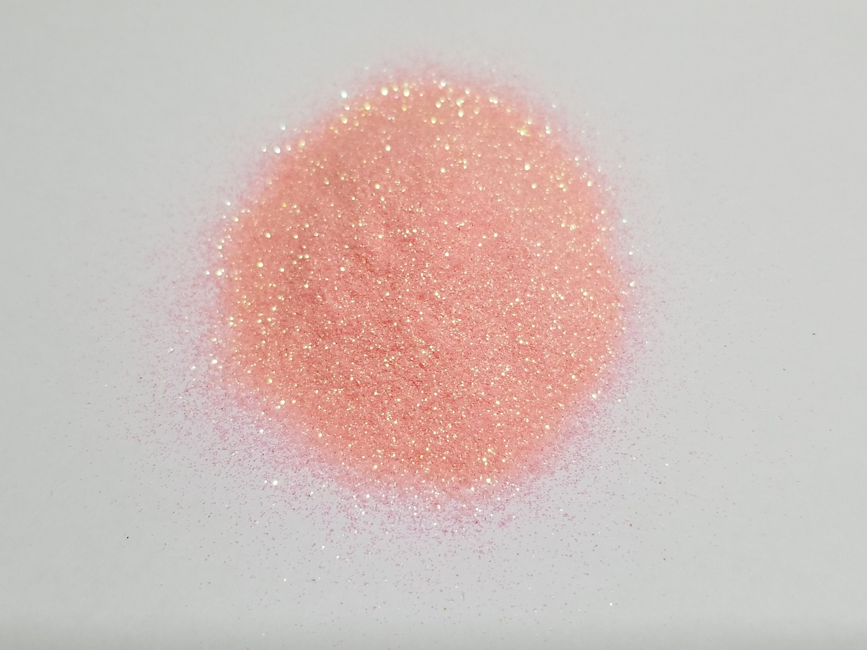Peach Custom Glitter Mix - Available in 1,2, or 4 oz - Polyester ...