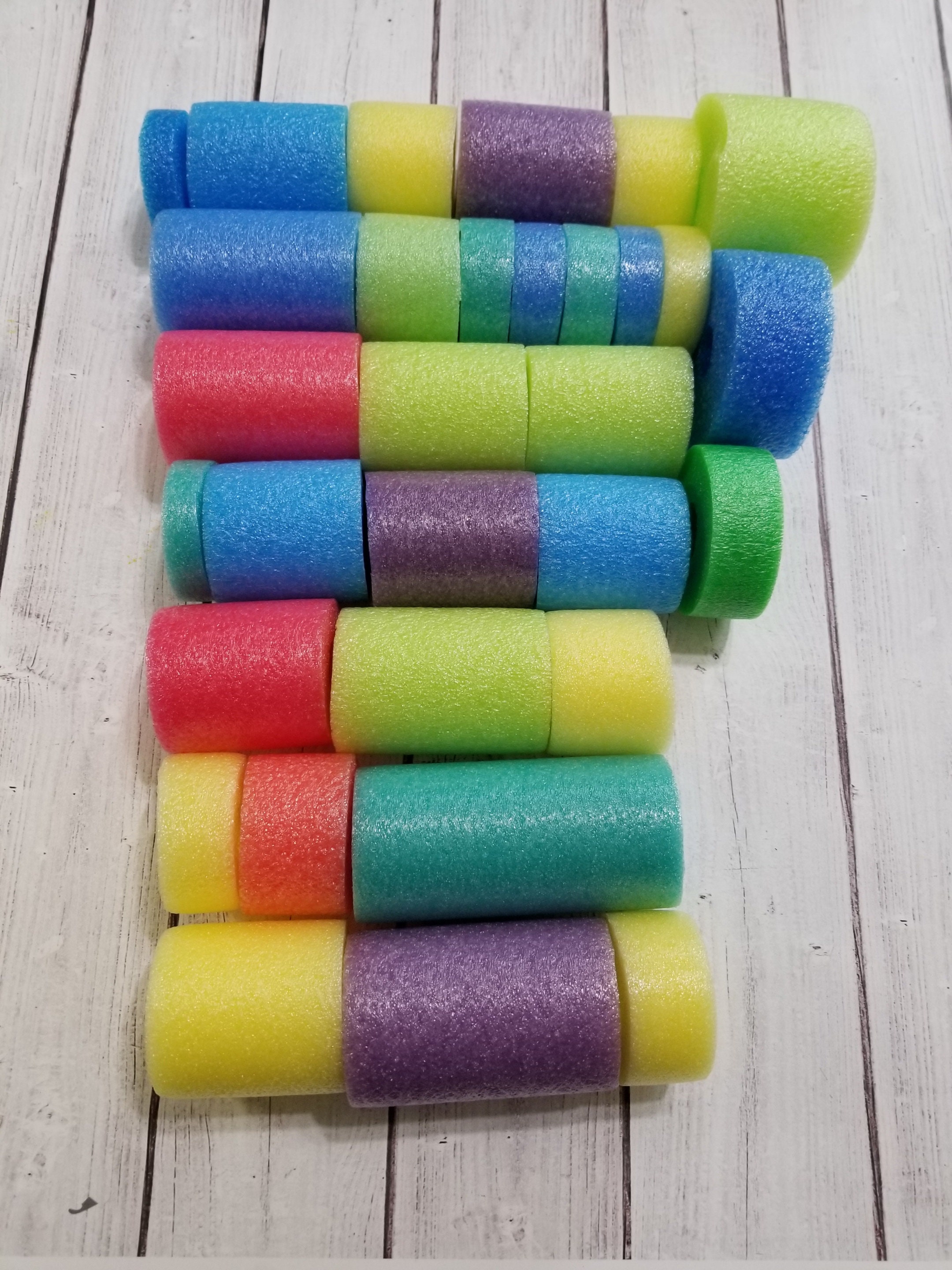 Random size, length pool noodles for cup turners - cuptisserie - All in ...
